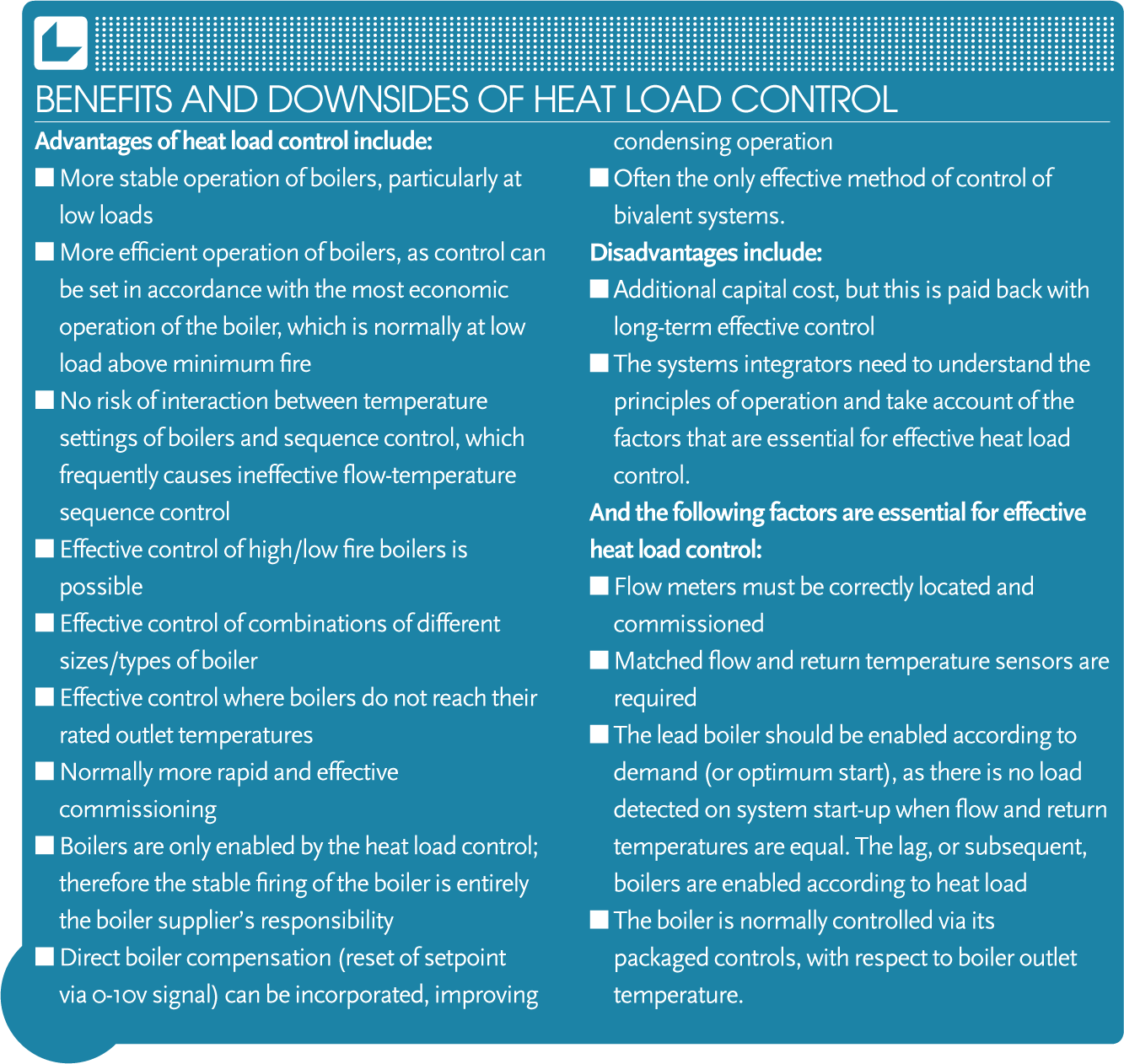 Case Study: Multi-boiler Controls - CIBSE Journal December 2013