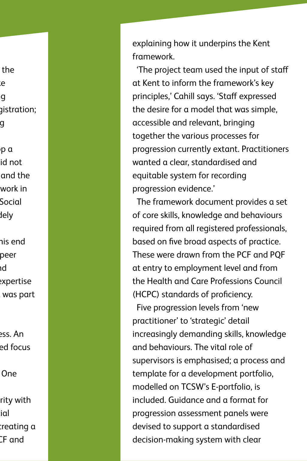 Practice: Keep up, now! - Social Work Matters