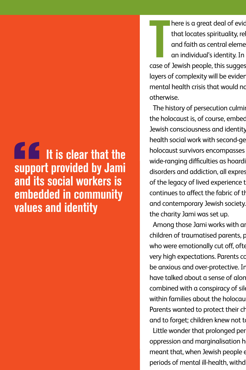 Practice: Added values - Social Work Matters